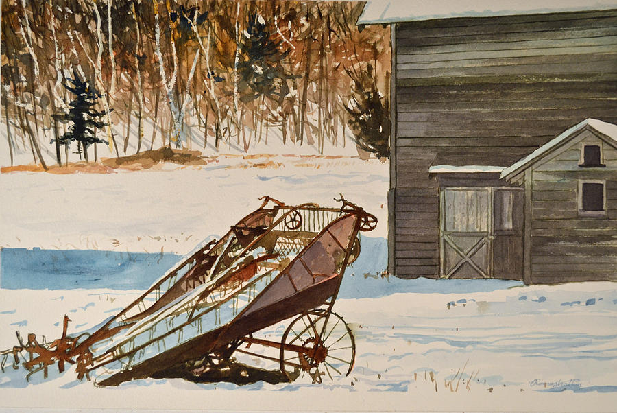 Hayloader Painting by Thomas Stratton - Fine Art America