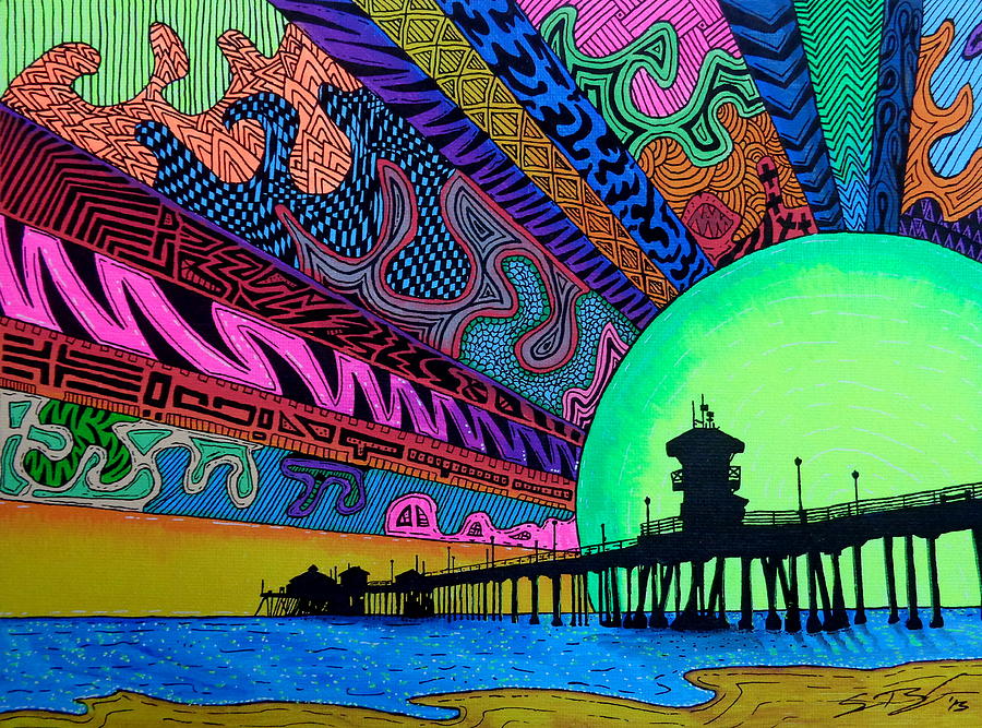 HBdazzle Painting by Sam Bernal - Fine Art America