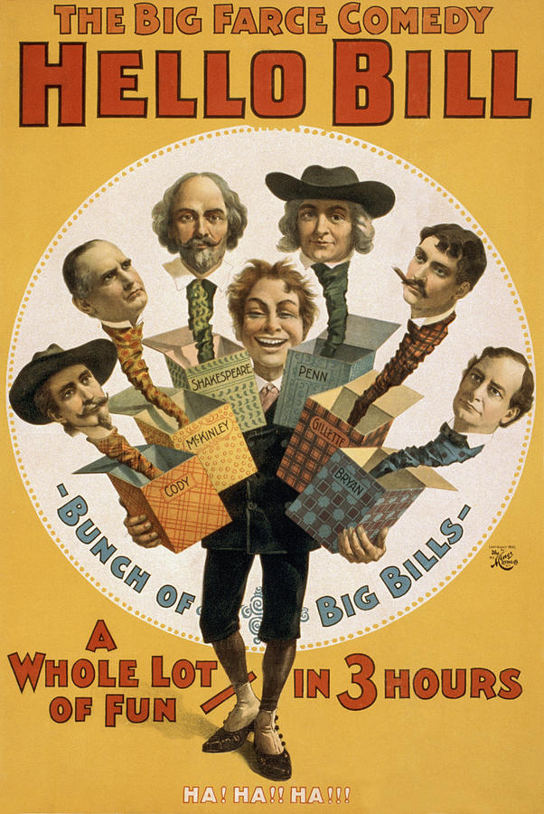 Hello Bill Drawing by Aged Pixel - Pixels