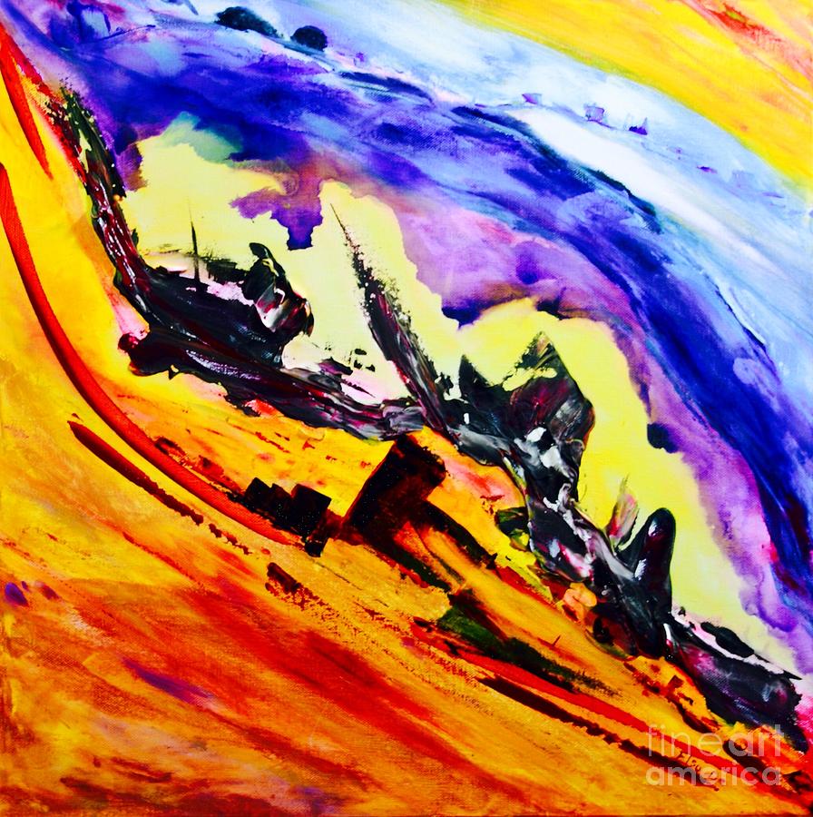 Hemisphere Painting by ElsaDe Paintings - Fine Art America