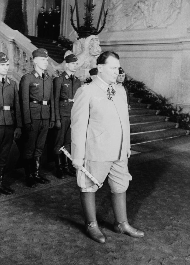 Hermann Goering At Castle Belvedere Photograph by Everett