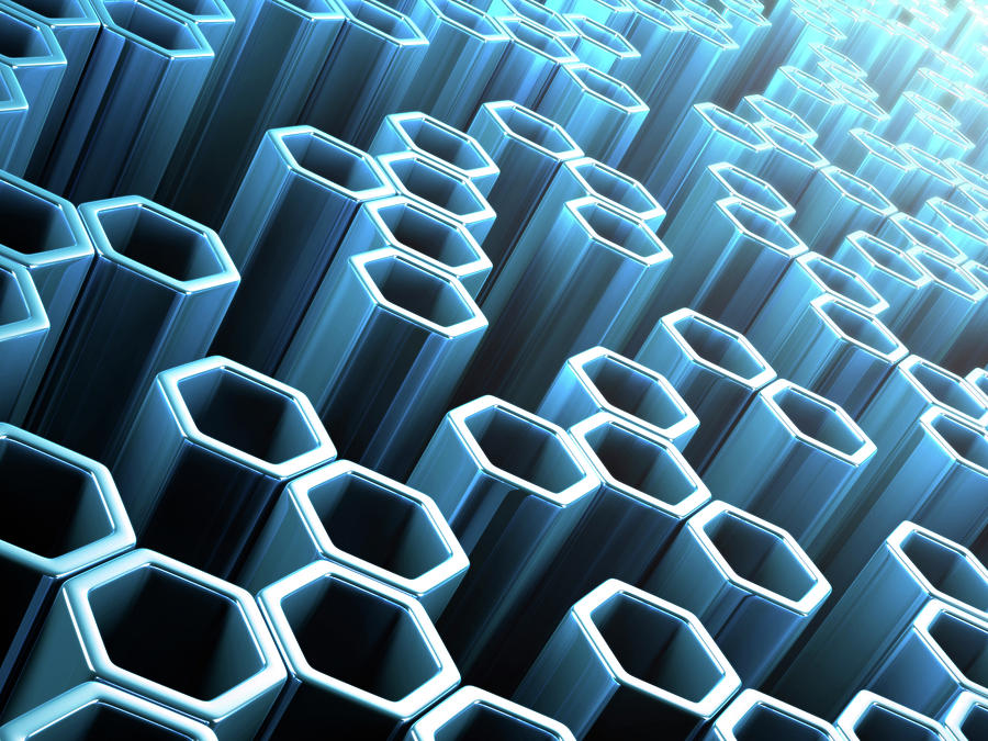 Hexagonal Shapes Photograph by Ktsdesign - Fine Art America