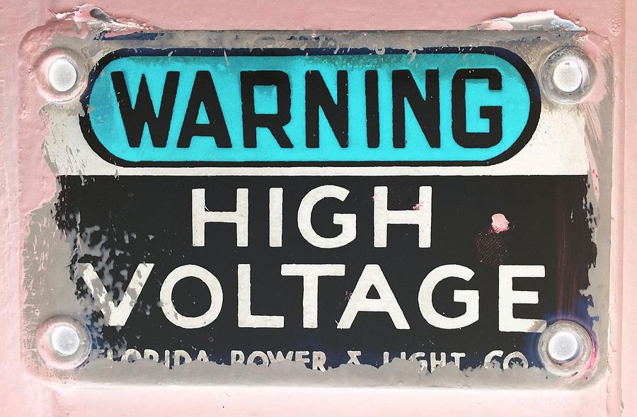High Voltage Negative Photograph by Rob Hans - Pixels
