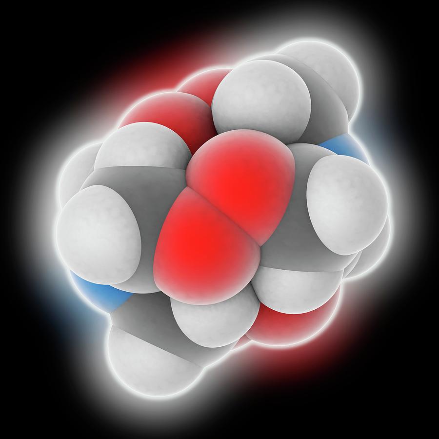 Hmtd Explosive Molecule Photograph by Laguna Design - Fine Art America