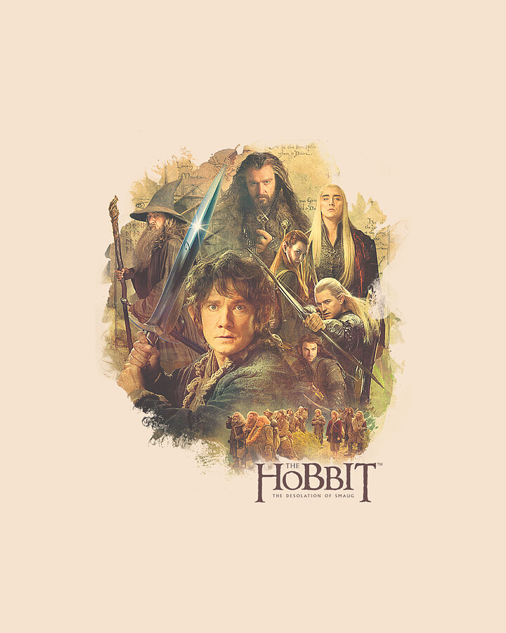 Hobbit - Collage Digital Art by Brand A - Pixels