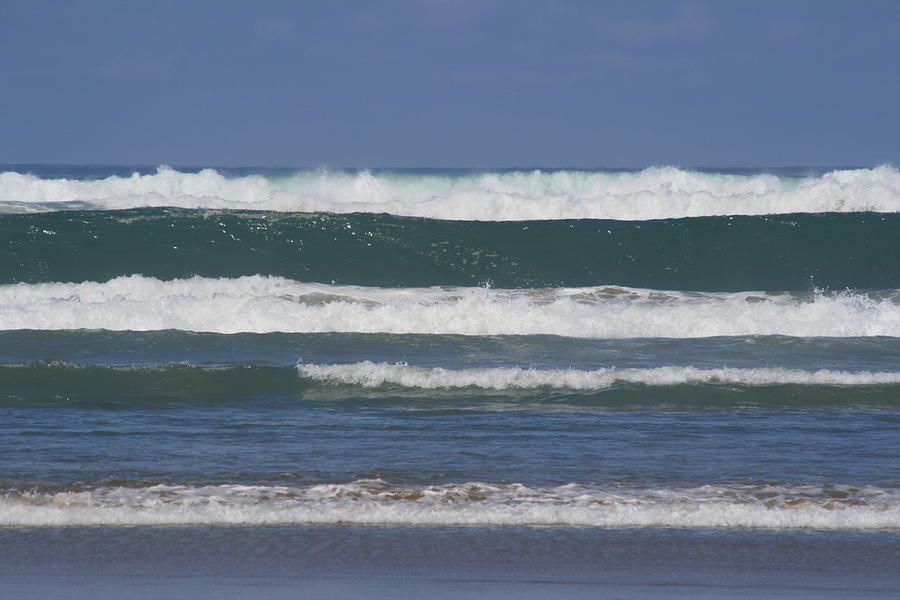 Horizontal Waves Photograph by Phoenix De Vries - Pixels