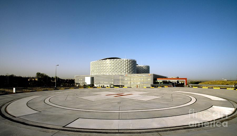 Hospital Heliport Photograph by Carlos Dominguez - Fine Art America