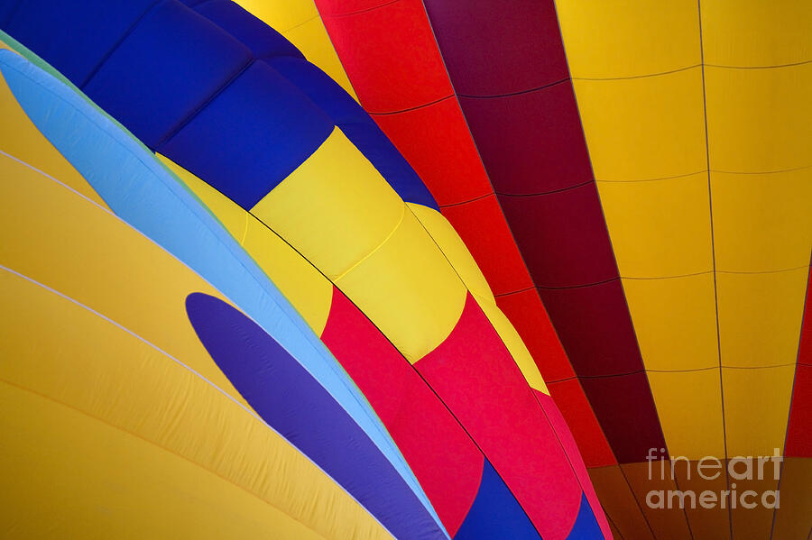 Hot-Air Patterns Photograph by Michael Dawson | Pixels