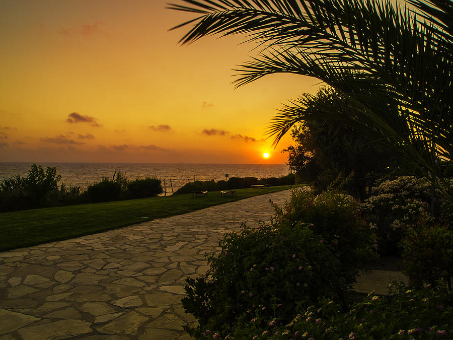 Hot Sunset Photograph by Robert Bennett - Fine Art America