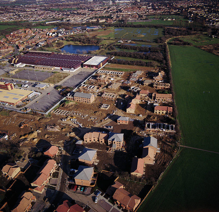 Housing Development Photograph by Skyscan/science Photo Library - Fine ...