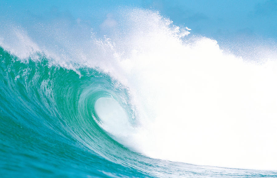 Huge Waves In Ocean Photograph by Panoramic Images - Fine Art America