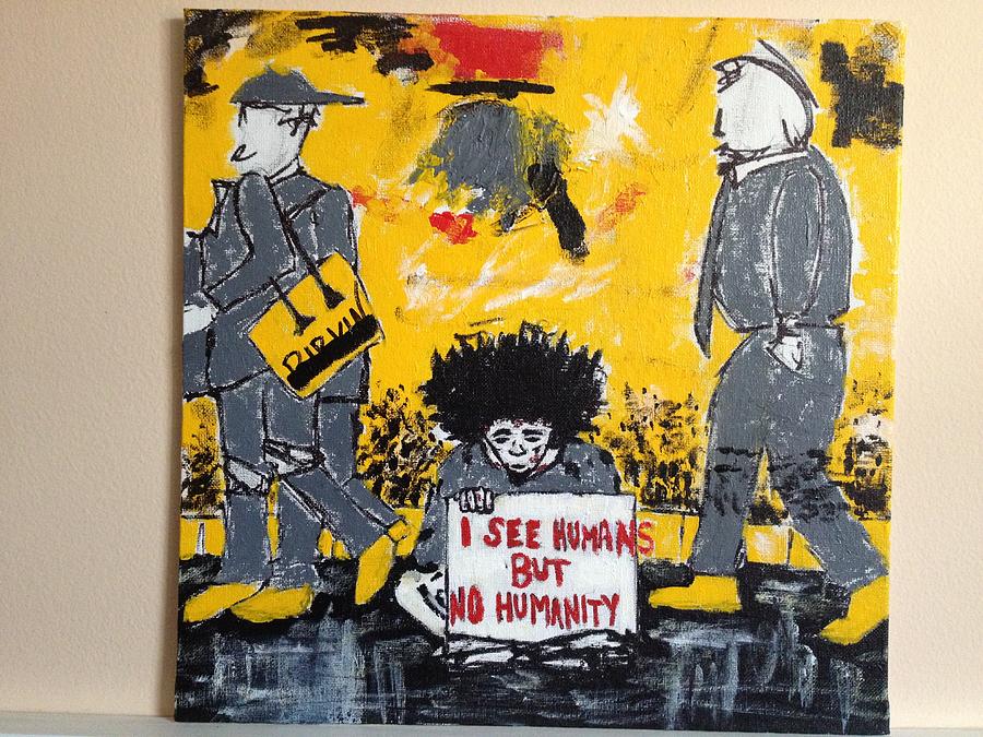 Humanity Painting by Kyle Douglas - Fine Art America