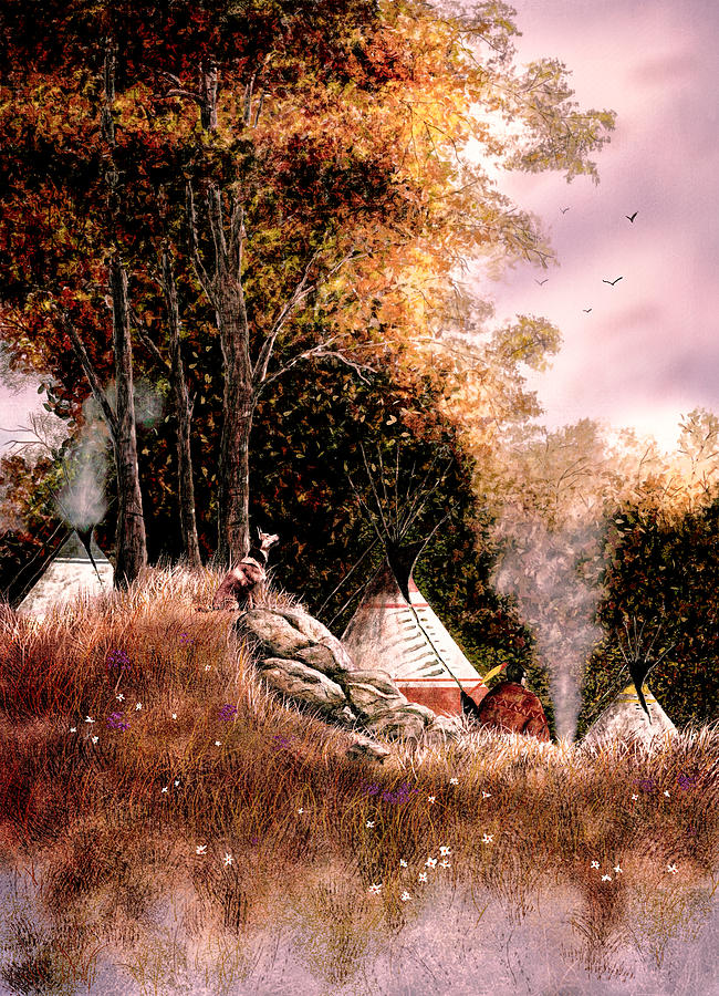 Hunt Camp Evening Painting by Wib Dawson - Fine Art America
