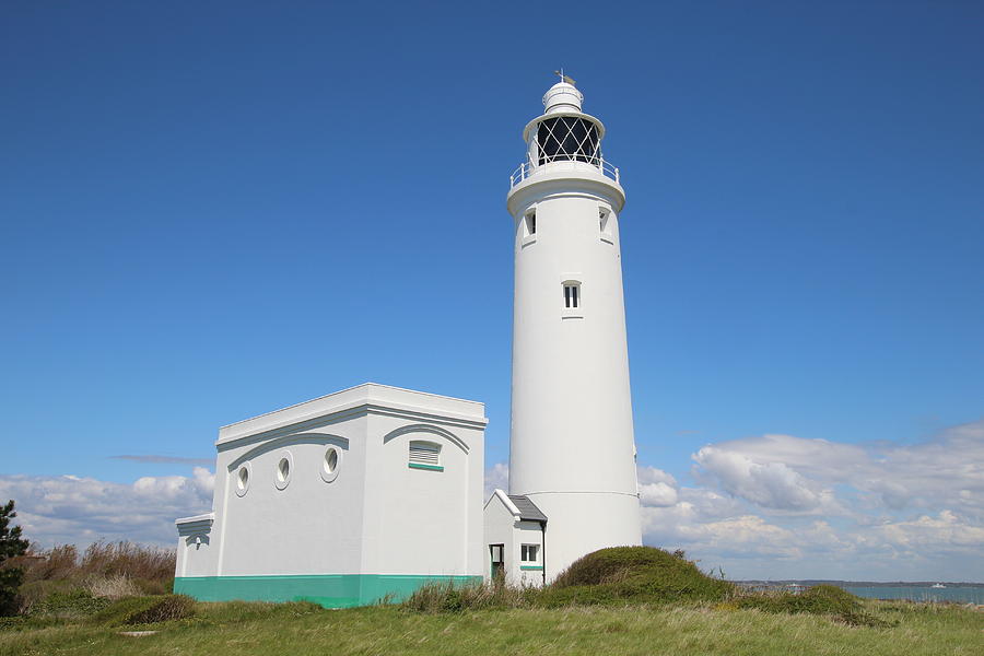 Hurst Spit Lighthouse Photograph by Donald Cusack - Pixels