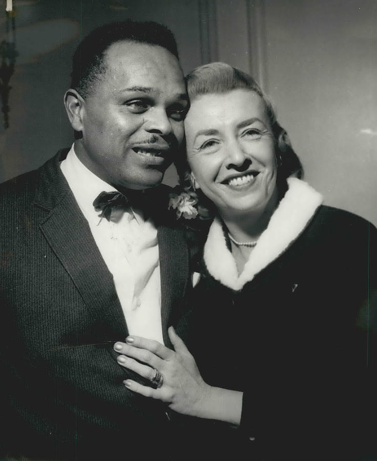 Husb And No. 2 - But It's Her Fifth Wedding.. Photograph by Retro ...