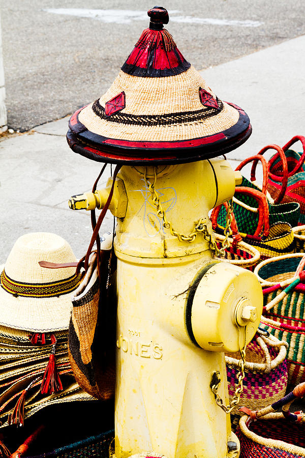 Hydrant Hat Photograph by Bernard Barcos - Pixels