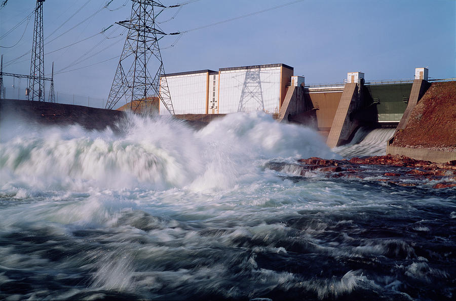 Hydroelectric Dam by Science Photo Library