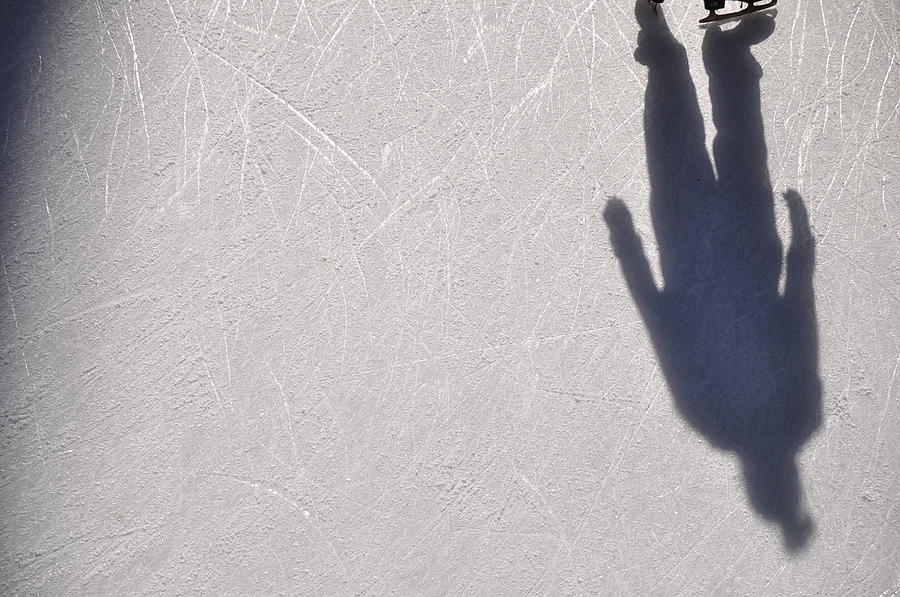 Ice Shadow Photograph by Davids Digits - Fine Art America