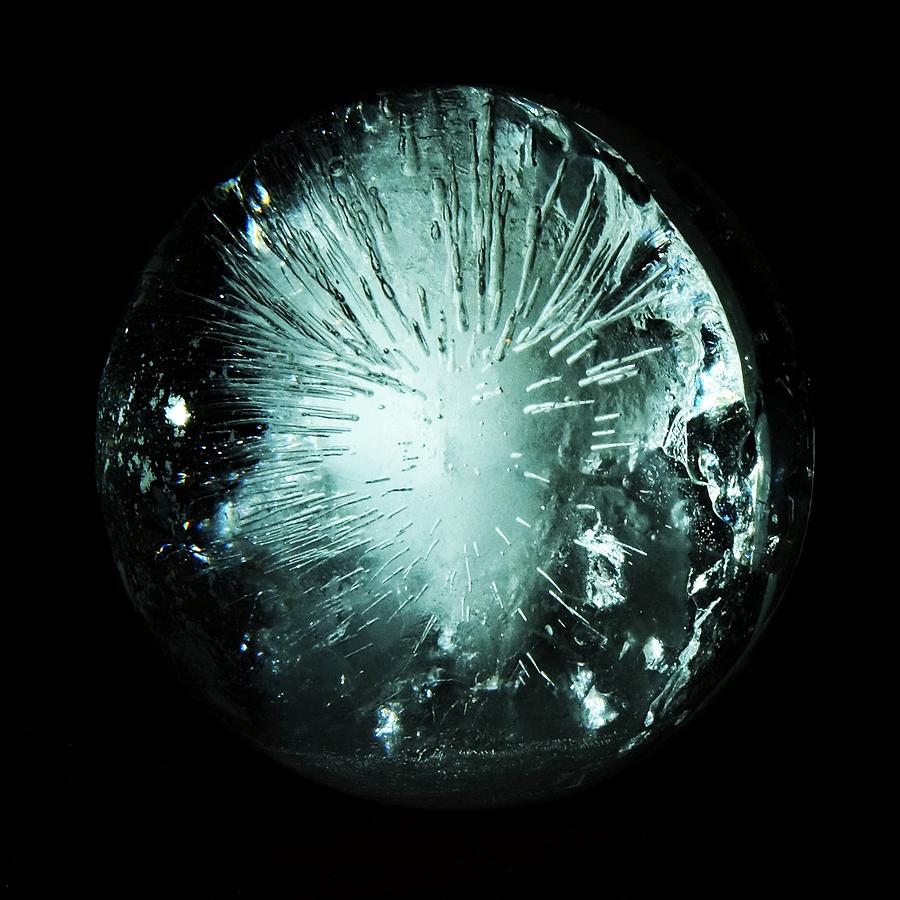Ice Sphere - Galaxy Photograph by Nicholas Rocco - Fine Art America