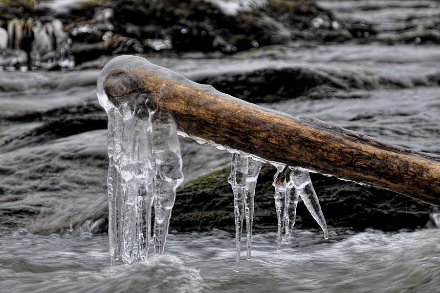Ice Stick Photograph by Karl Barth - Pixels