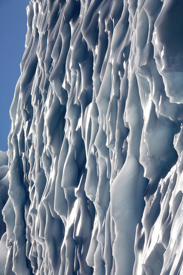 Ice Wall Photograph by Steve Allen/science Photo Library - Fine Art America