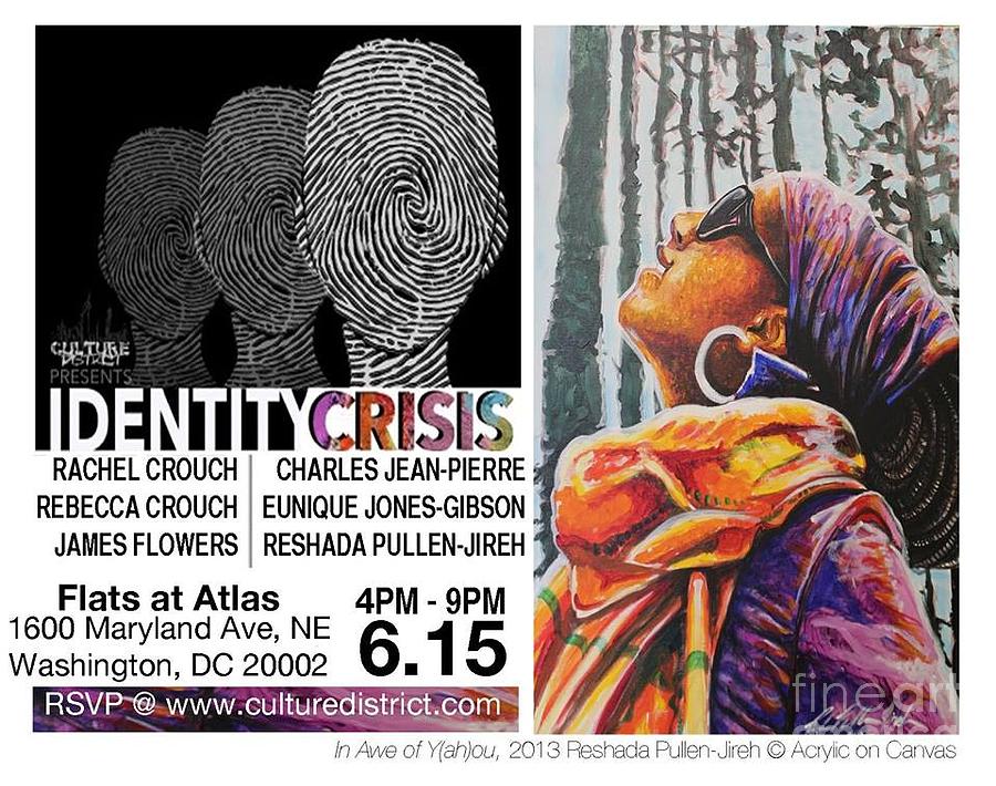 ID Flyer Painting by Reshada Pullen - Fine Art America