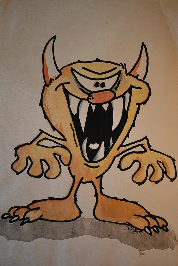 imp Painting by DC Decker - Fine Art America