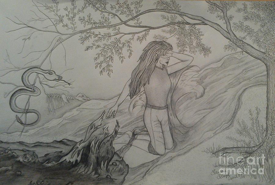 Imposing Reluctance Drawing by Laurrie Lloyd - Fine Art America