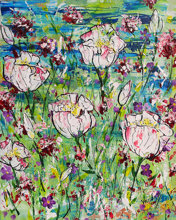 In Bloom Painting by Wendy Provins - Fine Art America