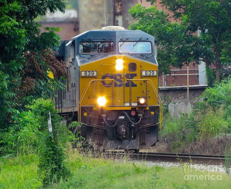 Inbound Train Photograph by Stuart Mcdaniel - Fine Art America