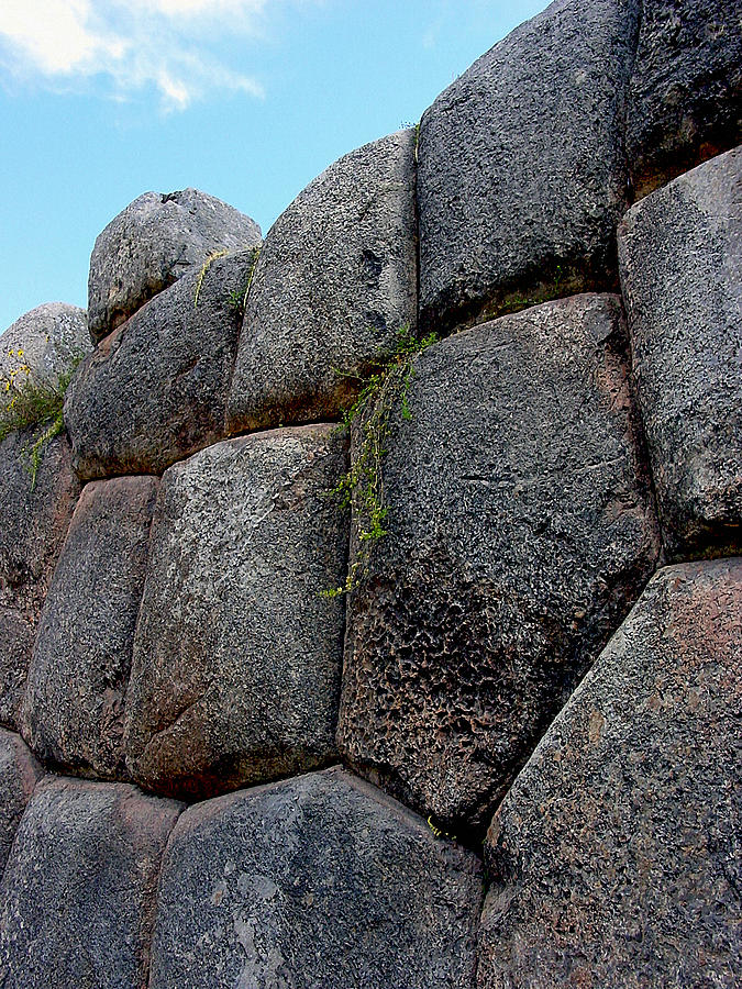 Inca Stonework Photograph by Roger Burkart - Fine Art America