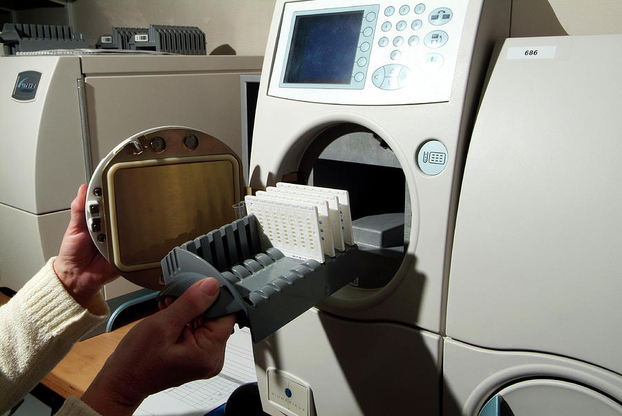 Incubating Bacterial Samples Photograph by Cc Studio/science Photo Library