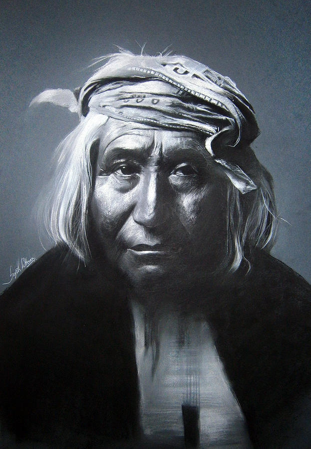 Indian apache III Drawing by Sujith Puthran - Fine Art America