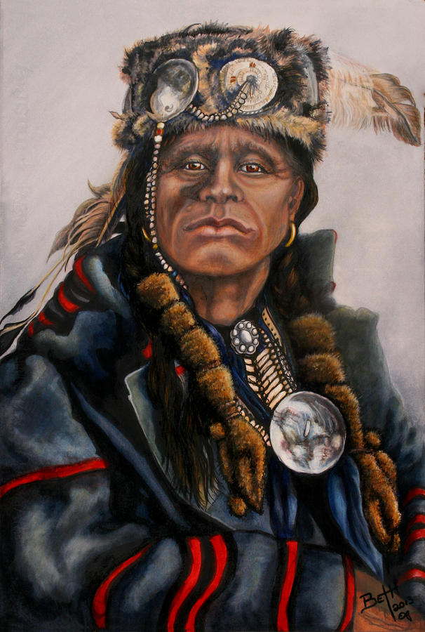 Indian Painting by Beth Gramith - Fine Art America