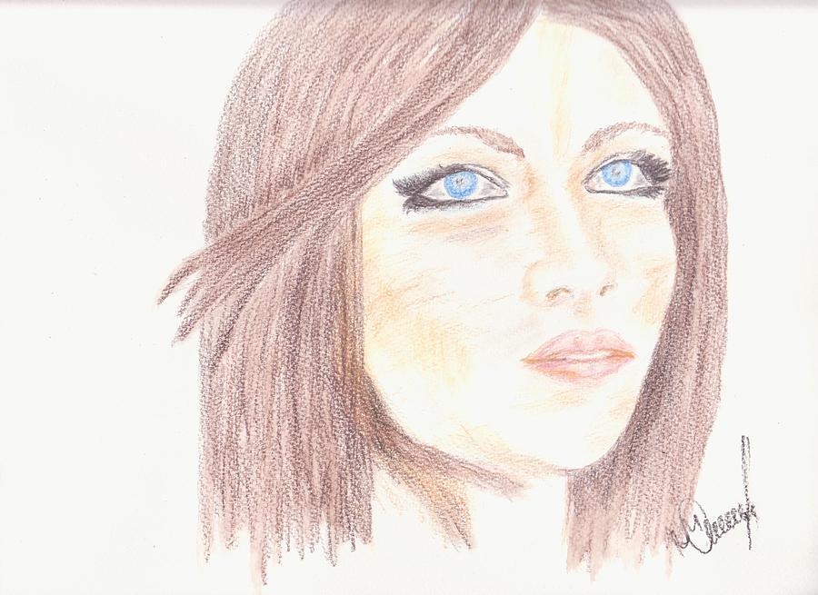 Innocent Drawing by M | Fine Art America