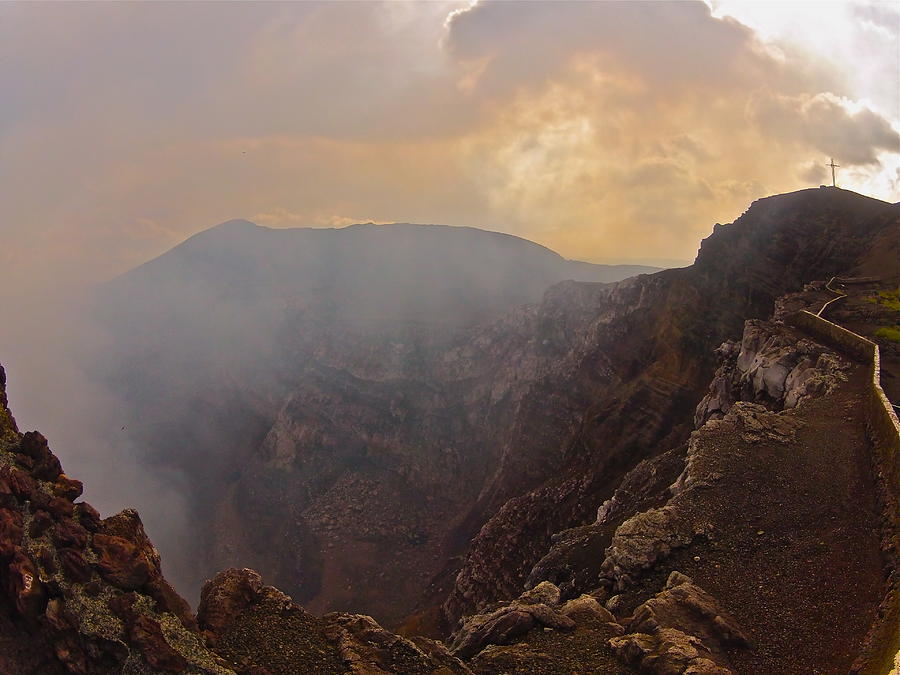 Inside an Active Volcano Photograph by Joshua Eiermann