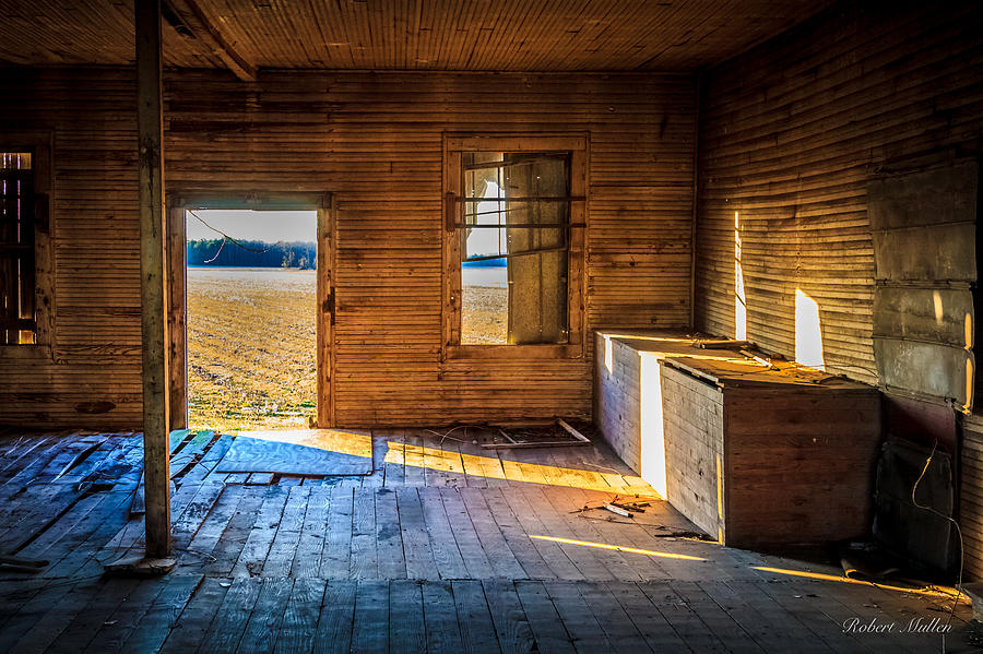 Inside looking out Photograph by Robert Mullen - Pixels