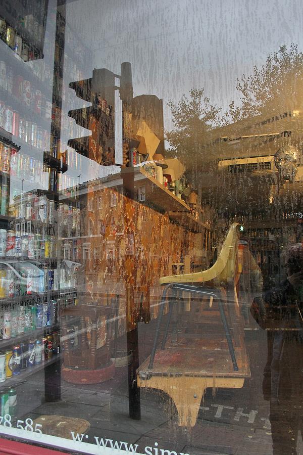 Inside Outside Urban Reflection Photograph by Mo Barton - Pixels