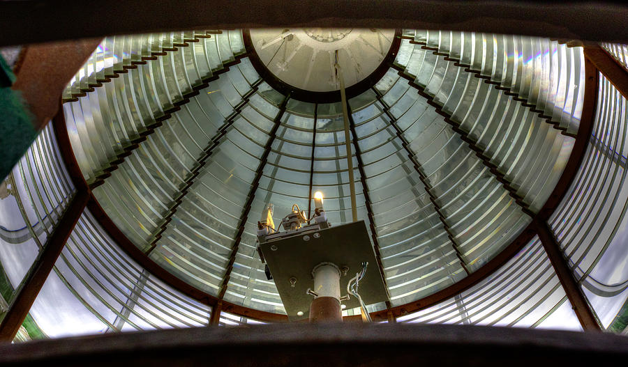 Inside The Lighthouse Photograph by Nathan Firebaugh - Pixels
