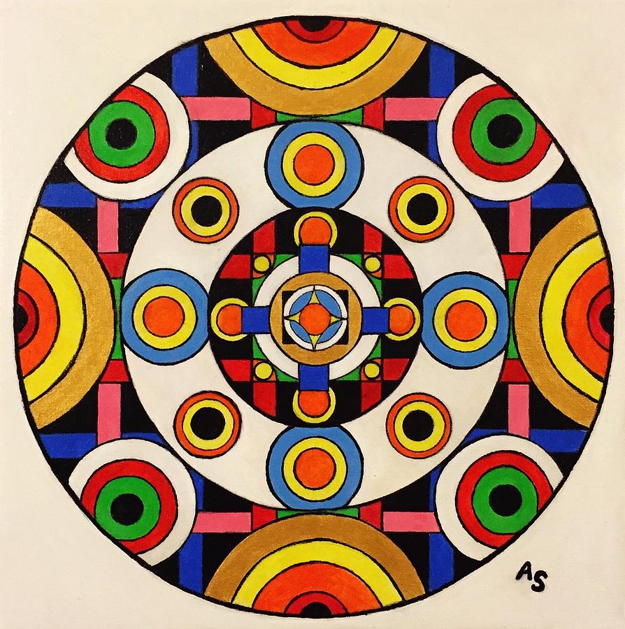 Interconnected Painting by Andrew Smith - Fine Art America