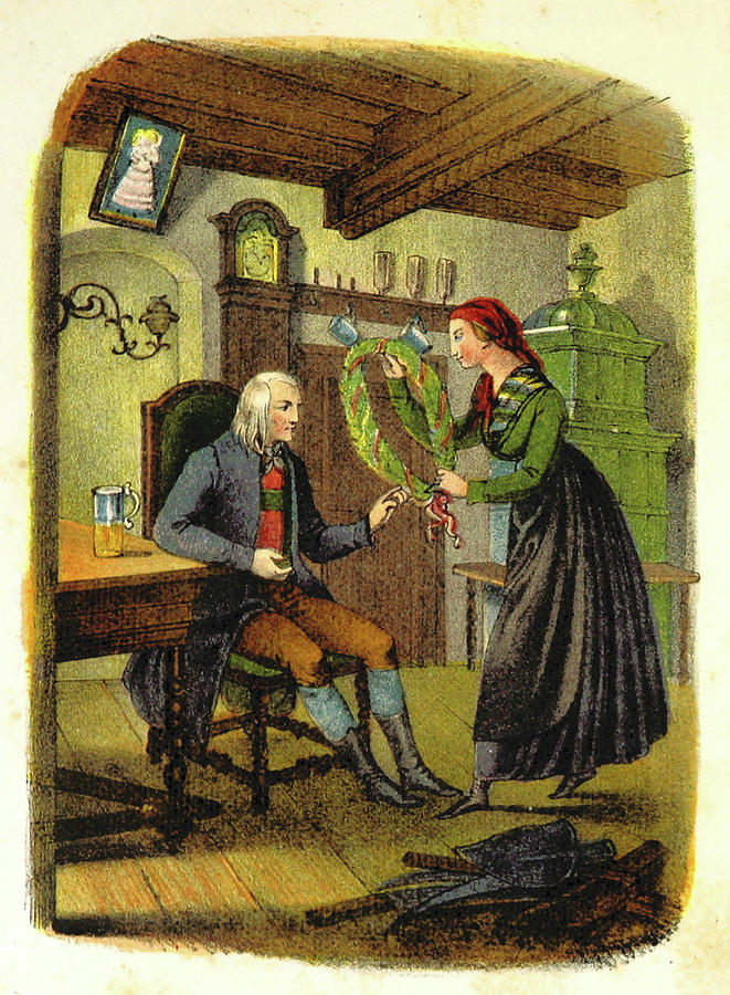 Interior, Austria Drawing by Litz Collection - Fine Art America