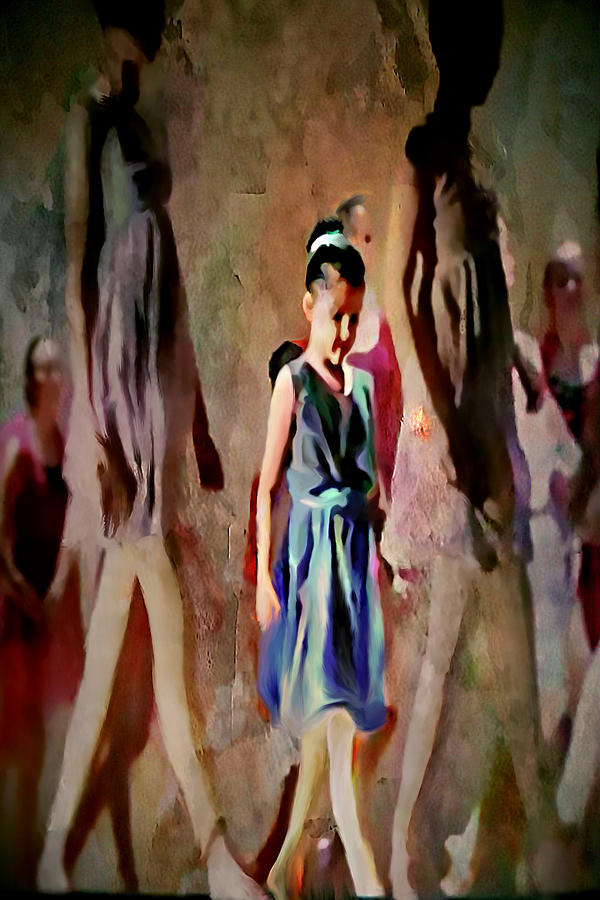 Interpretive Dance Abstract Digital Art by Pachek