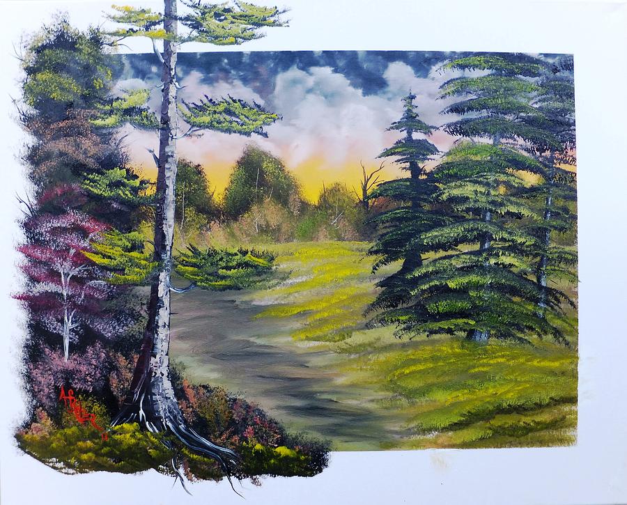 Into the Clearing Painting by Alfred Stringer - Fine Art America