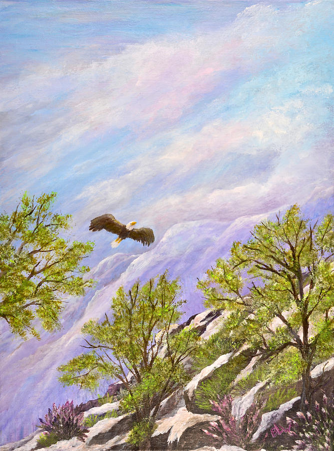 Into the Spring Painting by Barbara Willms - Fine Art America