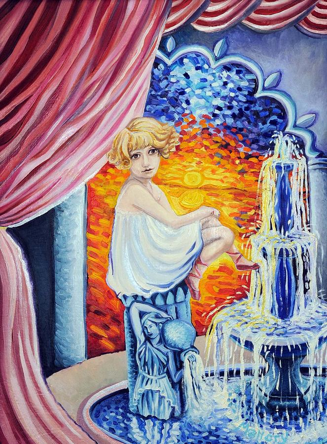 Introducing Edith Bates Painting by Mallory Sloss - Fine Art America