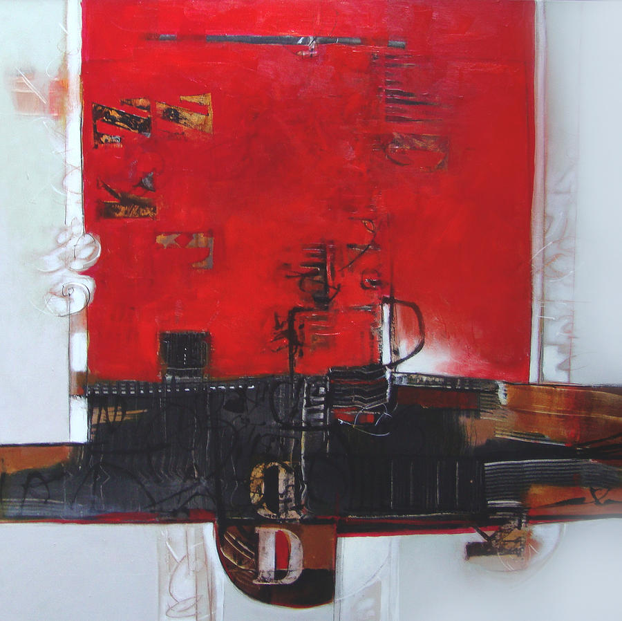 Inverted Code Painting by Dale Witherow