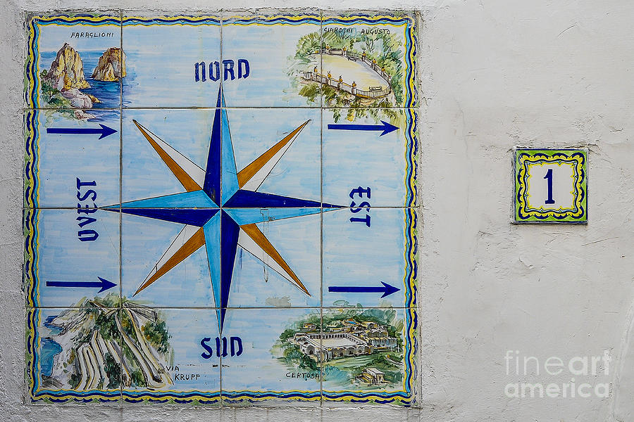 Italian compass Photograph by Travis Ortner - Fine Art America