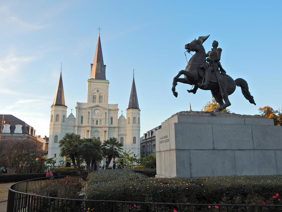 Jackson Square Photograph by Greg Spies - Pixels