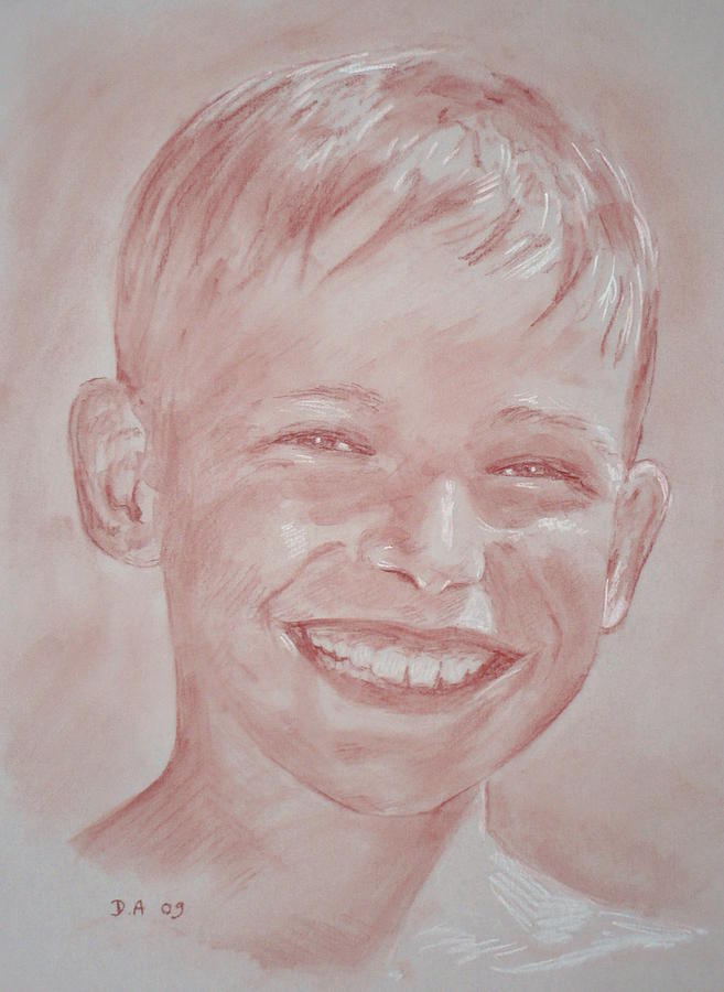Jacques 2 Drawing by Danielle Arnal - Fine Art America