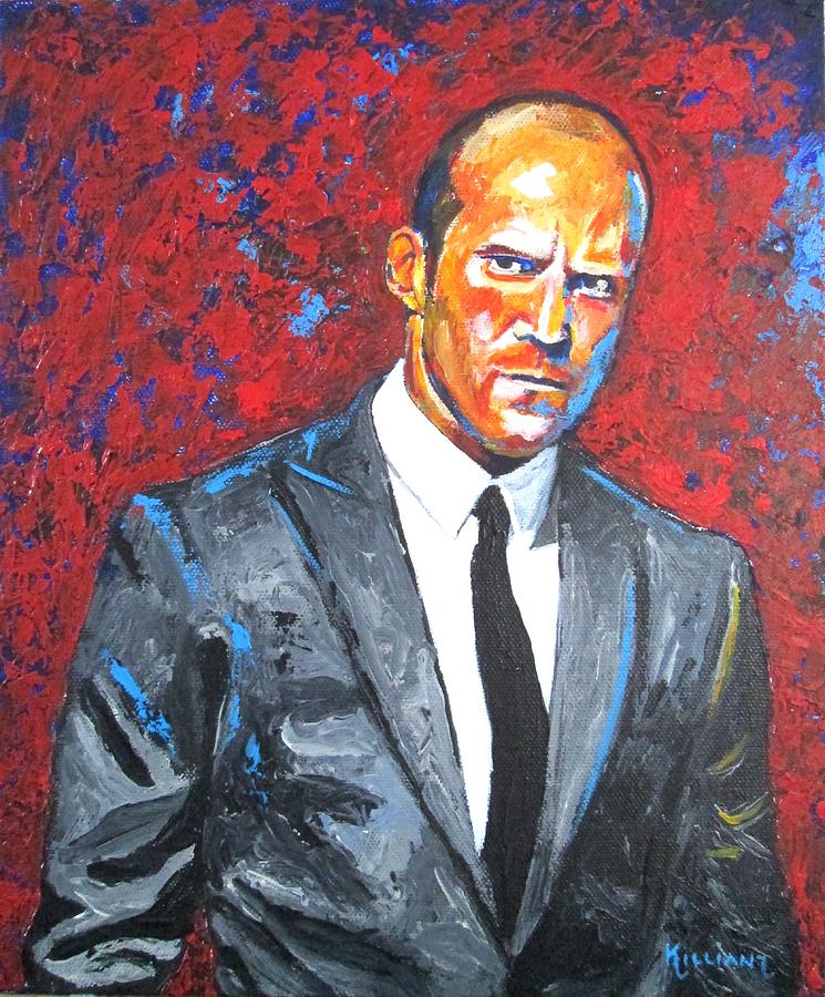 Jason Statham Painting by Patrick Killian - Fine Art America